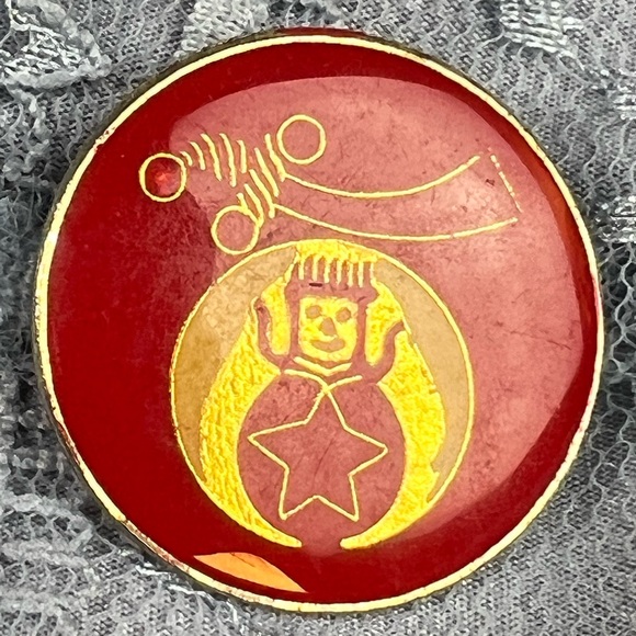 Accessories | Red Gold Color Russian Star Pin Unisex | Poshmark